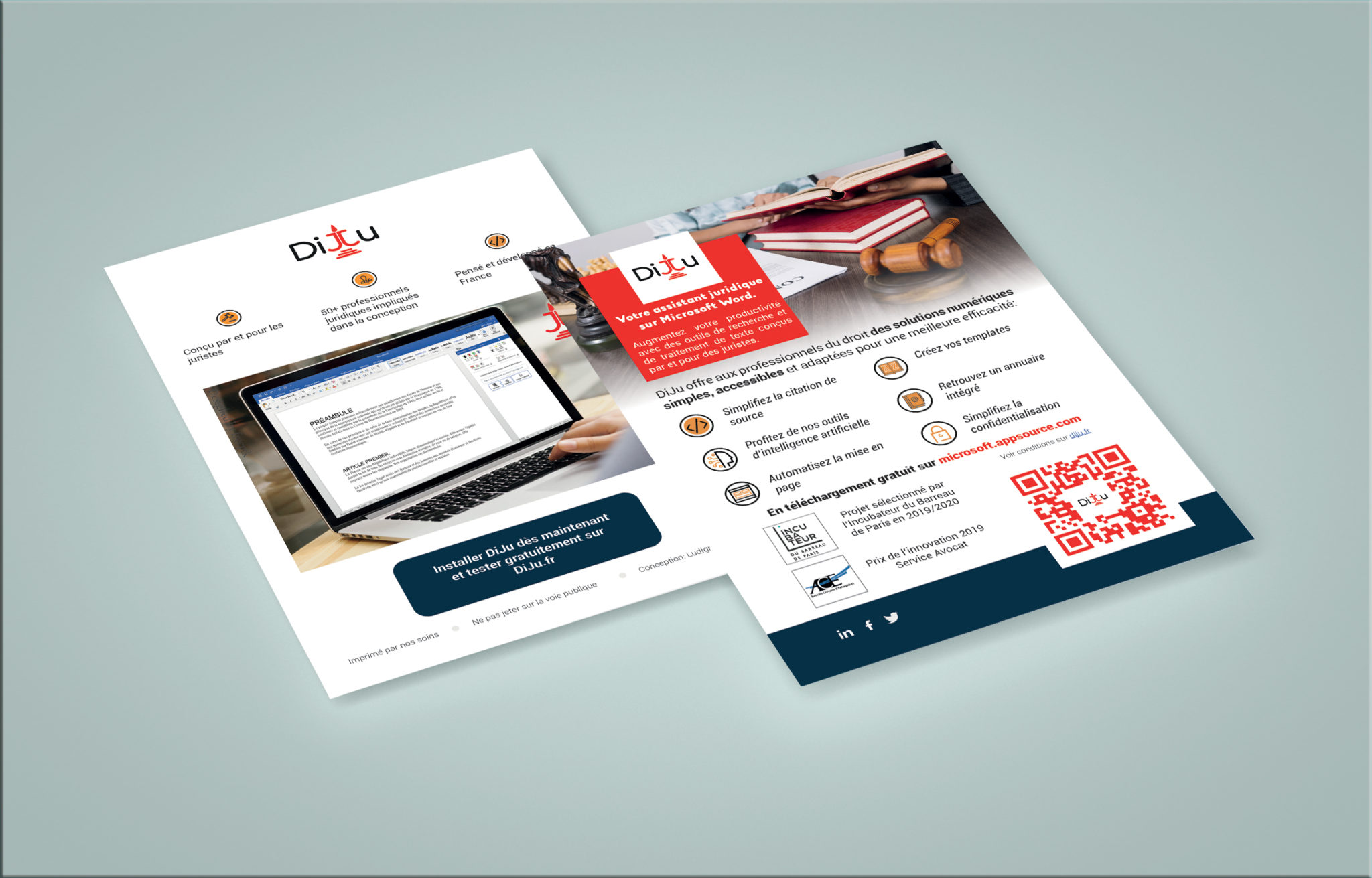 DiJu, flyer - Ludigrafe